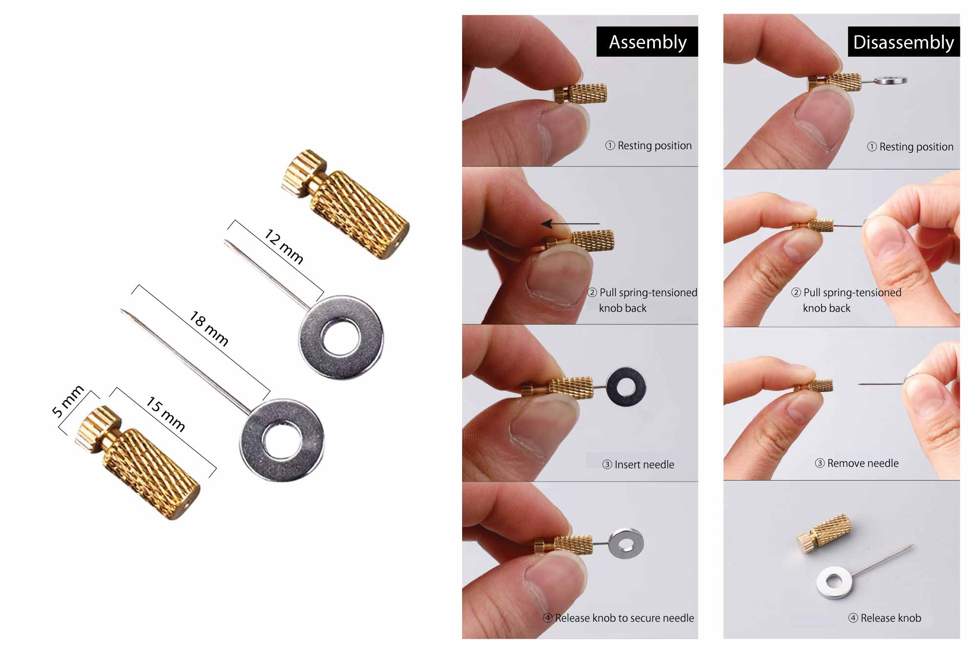 Pinning needle – Made on Jupiter