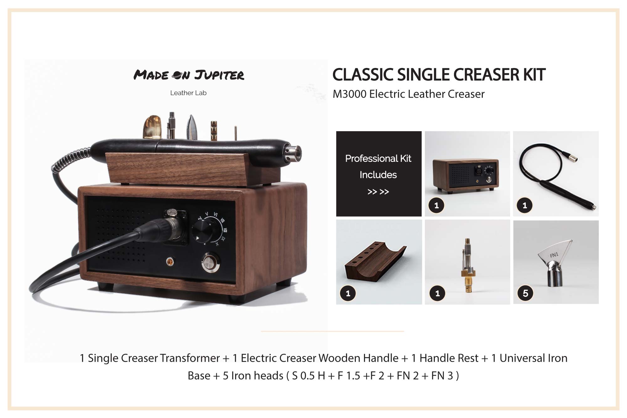 Vulcan M3000 Electric Leather Edge Creaser - Single Outlet – Made on ...